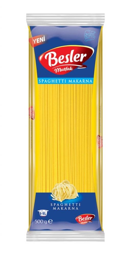 Besler Mutfak Makarna Spaghetti 500 g | Bizim Toptan