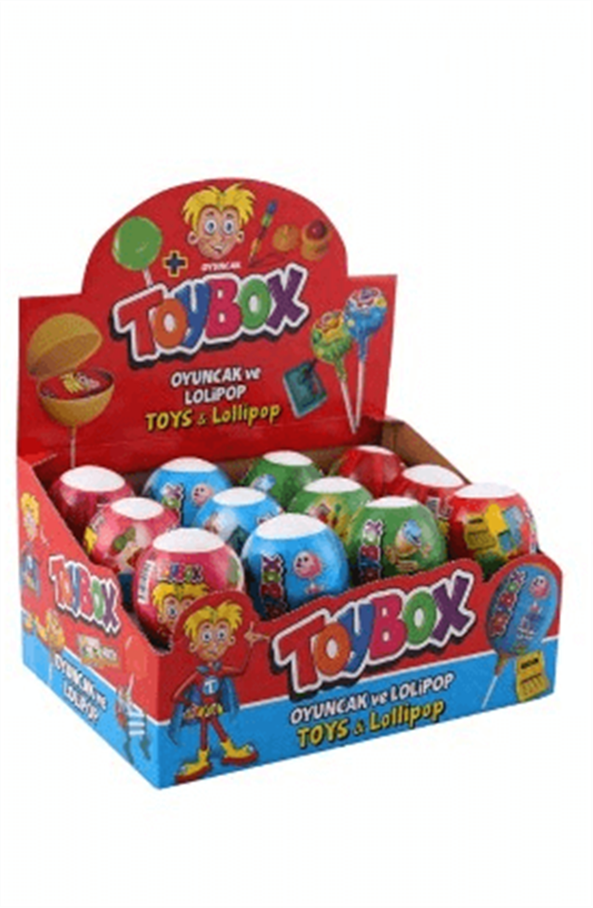 Toybox Oyuncaklı Lolipop 10 g | Bizim Toptan Market