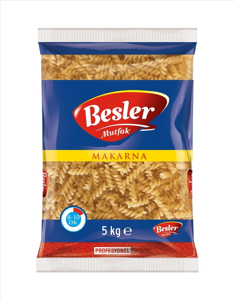Besler Mutfak Makarna Fiyonk 5 kg | Bizim Toptan Market